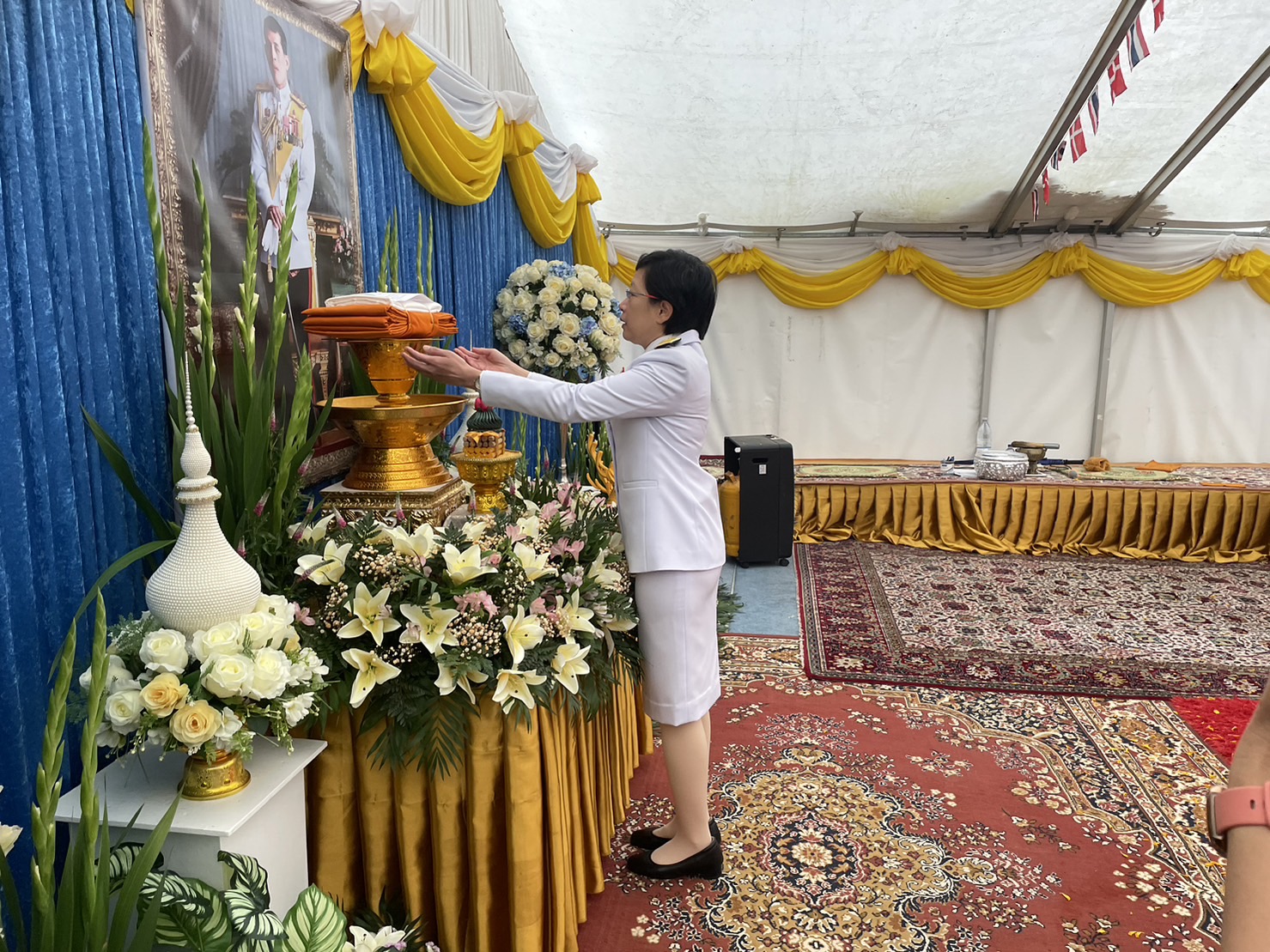 Ambassador of Thailand to Denmark presided over the Offering Ceremony ...