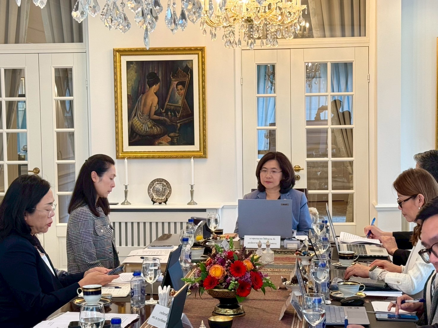 Royal Thai Embassy in Copenhagen hosted the Executive Committee Meeting ...