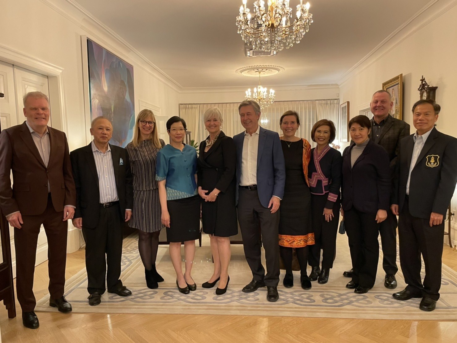 Ambassador of Thailand to Denmark hosted dinner in honour of the Danish ...
