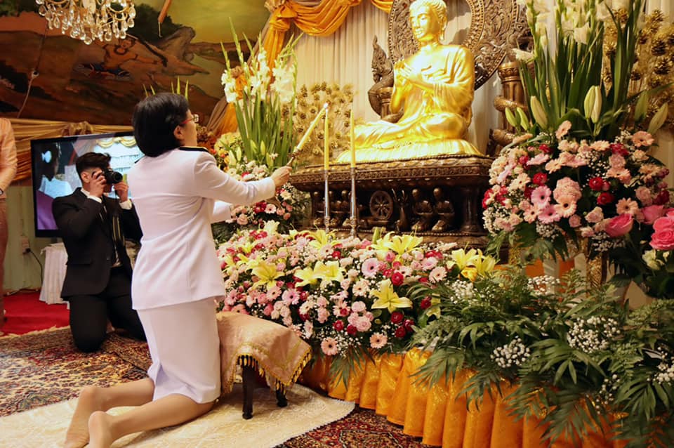 Ambassador of Thailand to Denmark presided over the Offering Ceremony ...