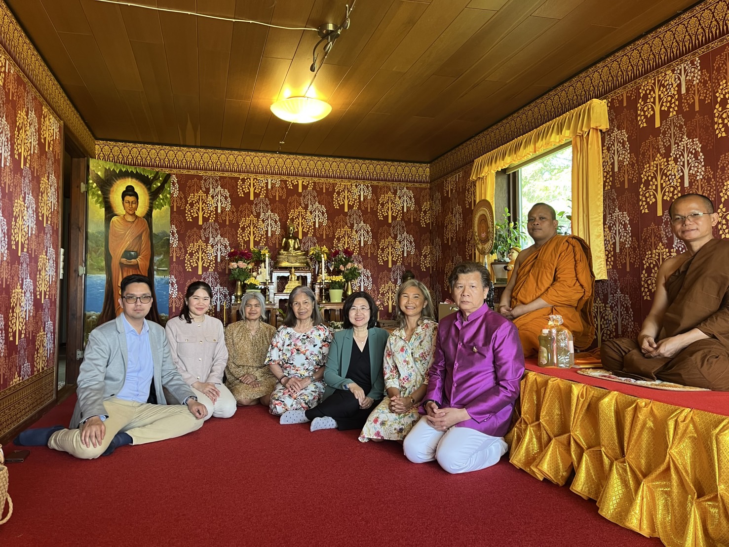 Ambassador of Thailand to Denmark visited Wat Dan-Thai in Aalborg and ...