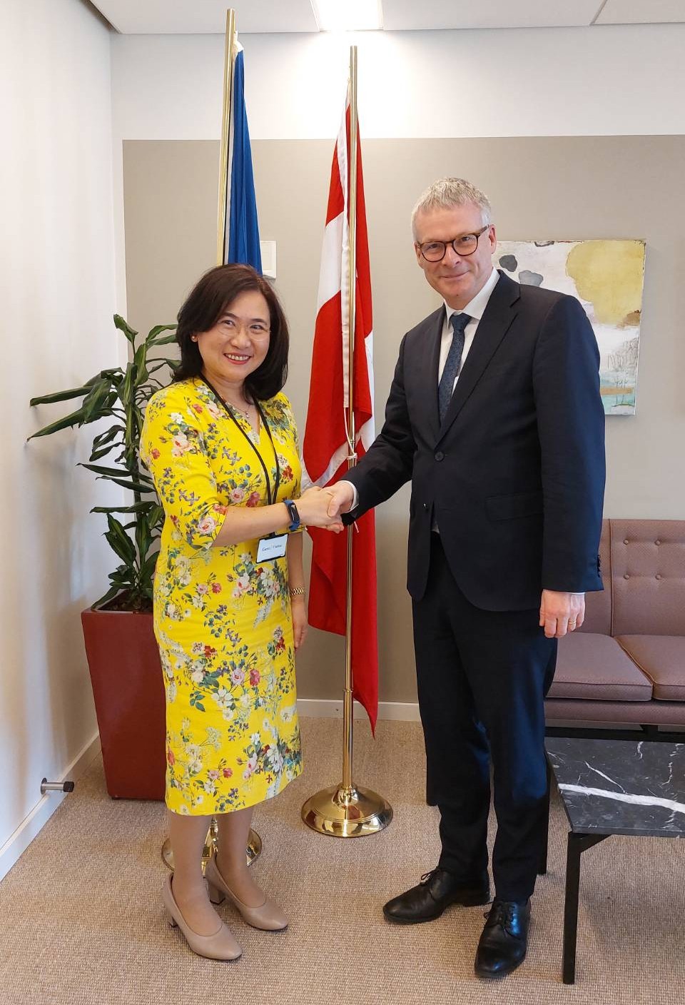 Ambassador-Designate of Thailand to Denmark paid courtesy calls on the ...