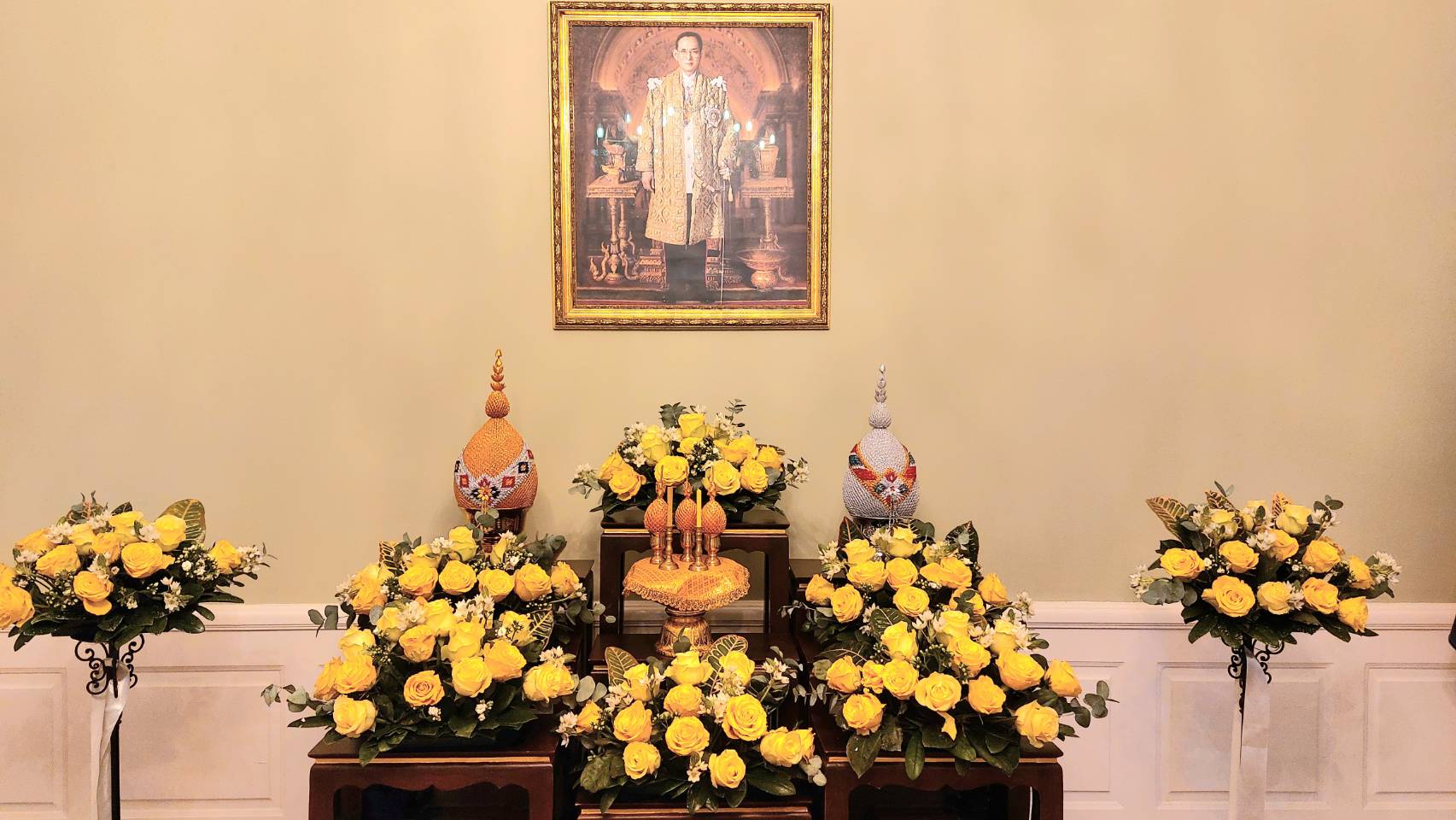 The Royal Thai Embassy in Copenhagen organized a ceremony to pay ...