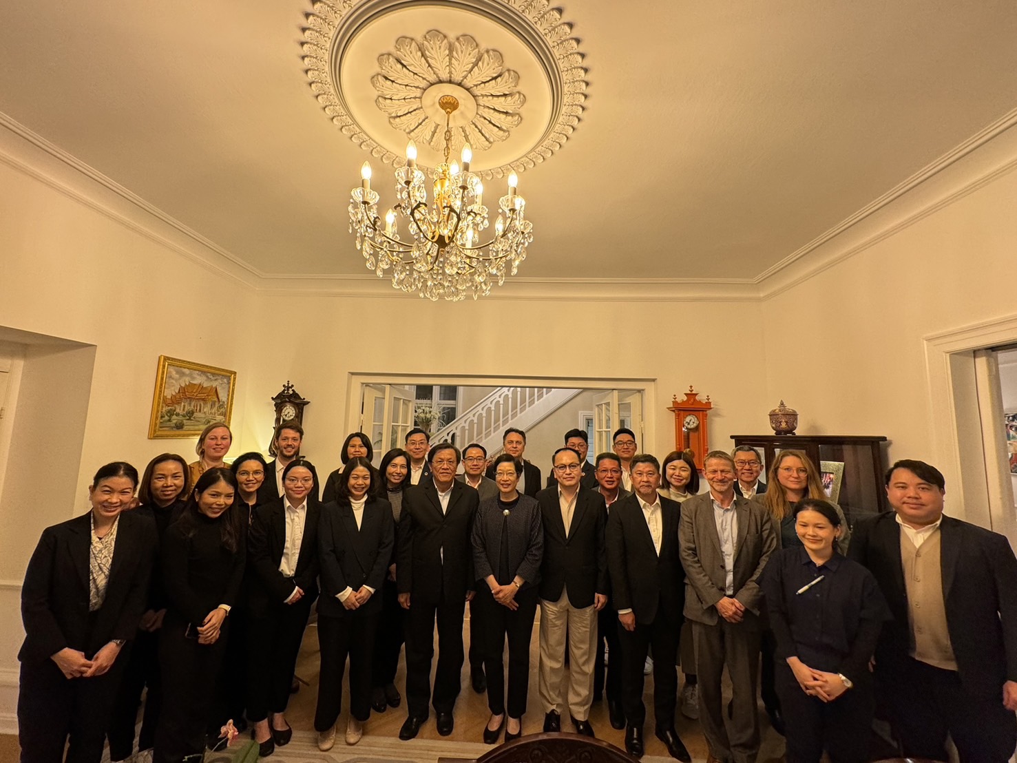 Ambassador of Thailand to Denmark welcomed the Thai delegation on study ...