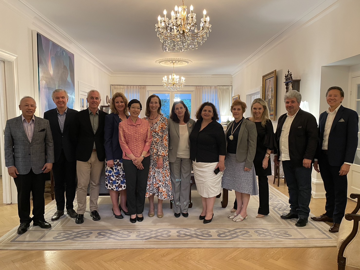 Ambassador of Thailand hosted dinner to bid farewell to H.E. Ms. Helga ...