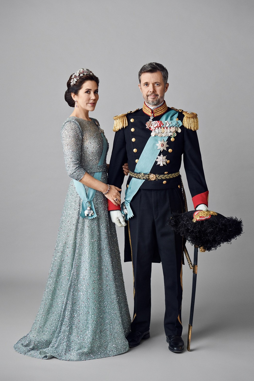 Message to His Majesty King Frederik the 10th and Her Majesty Queen ...