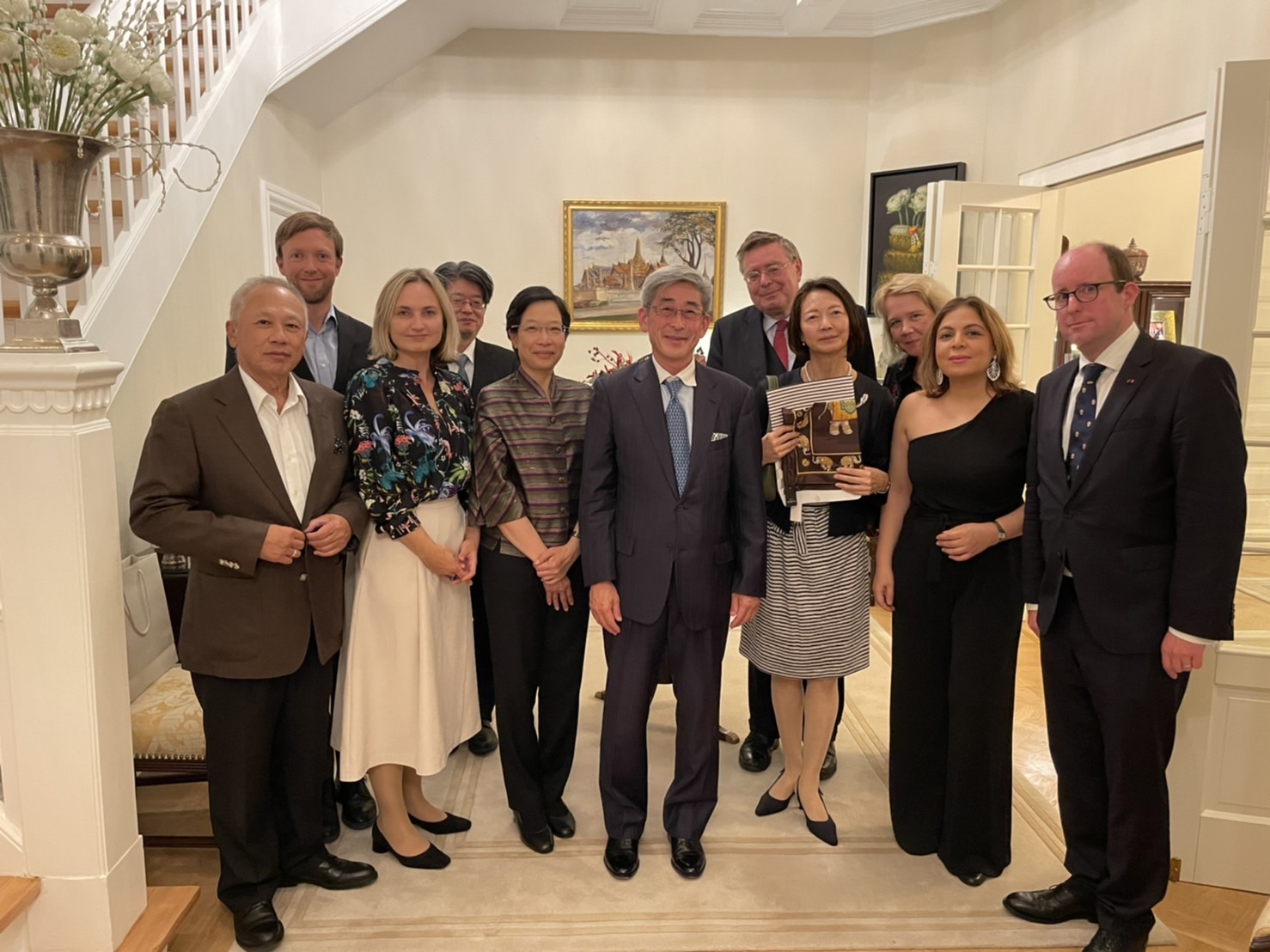 Ambassador of Thailand hosted dinner to bid farewell to H.E. Mr. Manabu ...