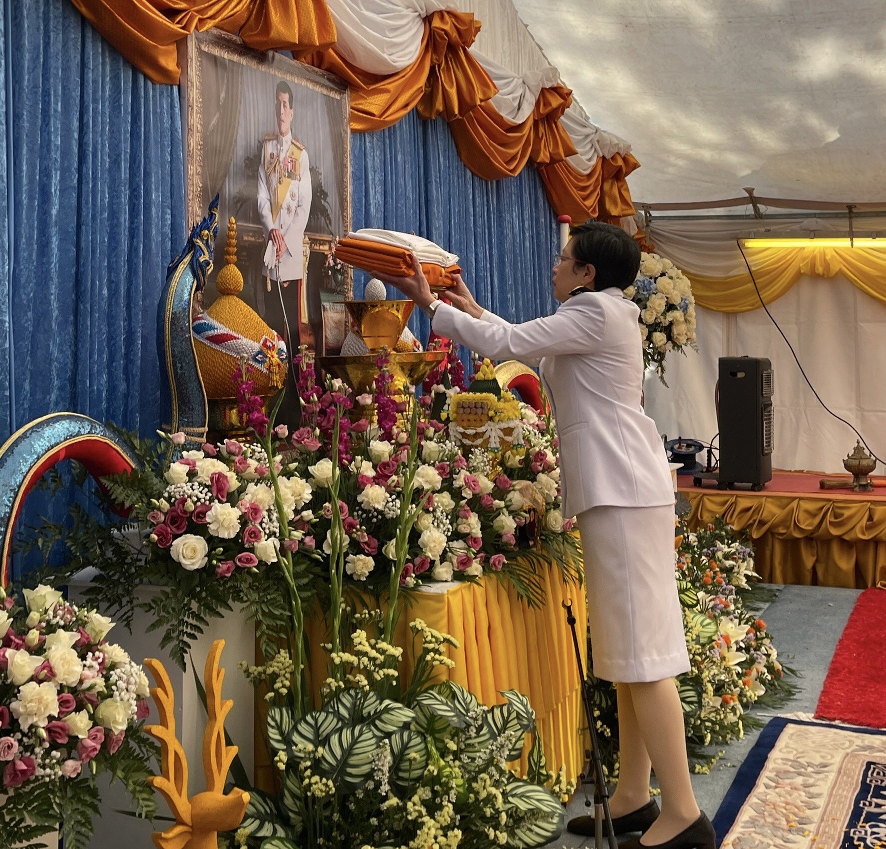 Ambassador of Thailand to Denmark presided over the Offering Ceremony ...