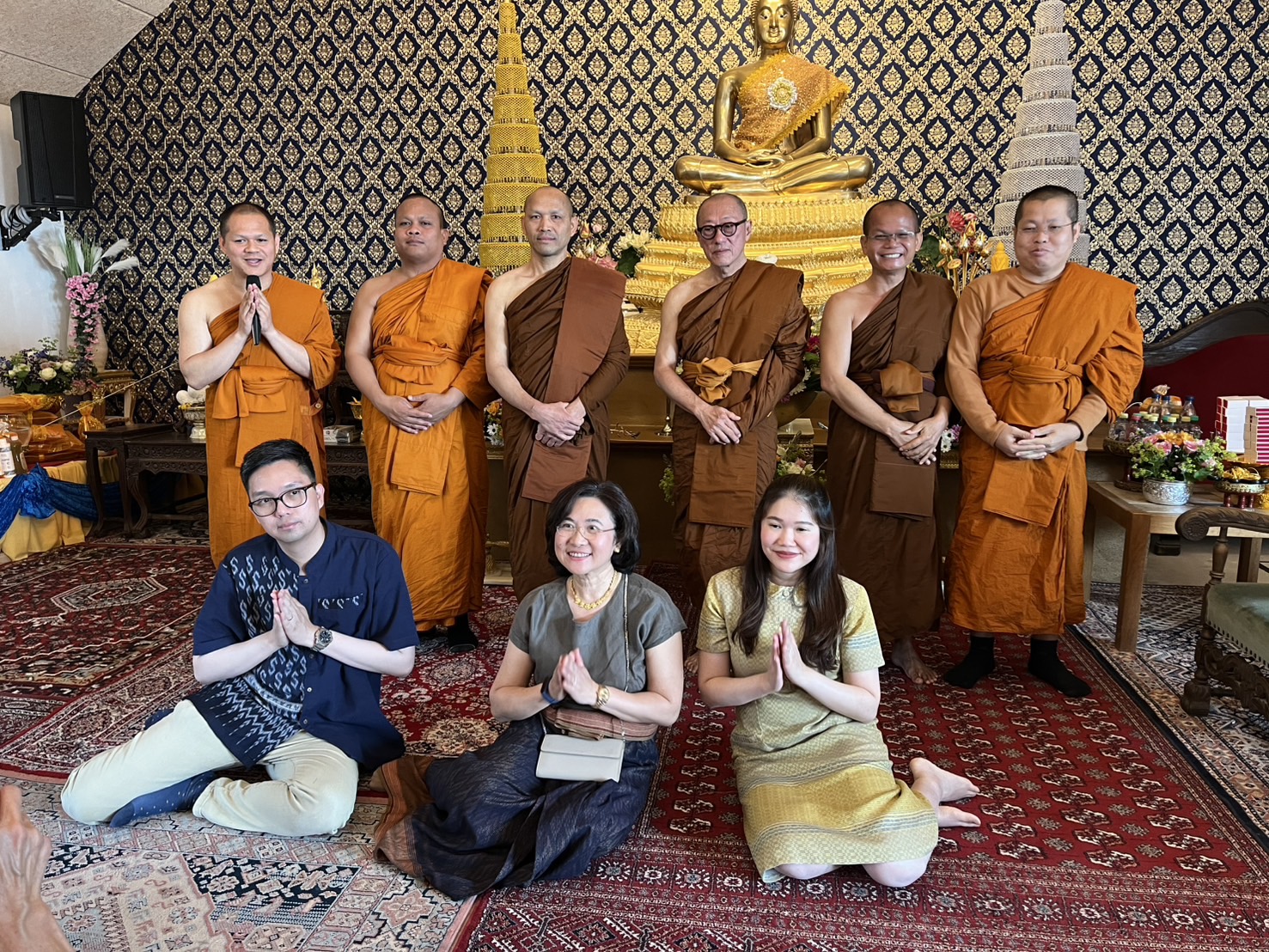 Ambassador of Thailand to Denmark presided over of the opening ceremony of Buddhadham Visuddhi ...