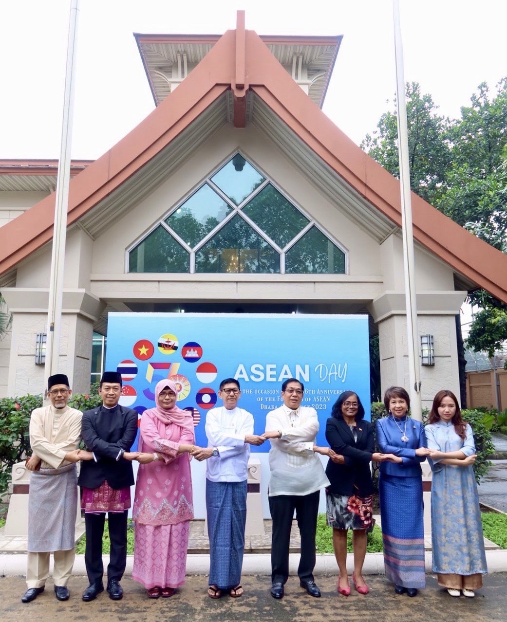 ASEAN Dhaka Committee celebrates 56th ASEAN Day - Royal Thai Embassy, Dhaka