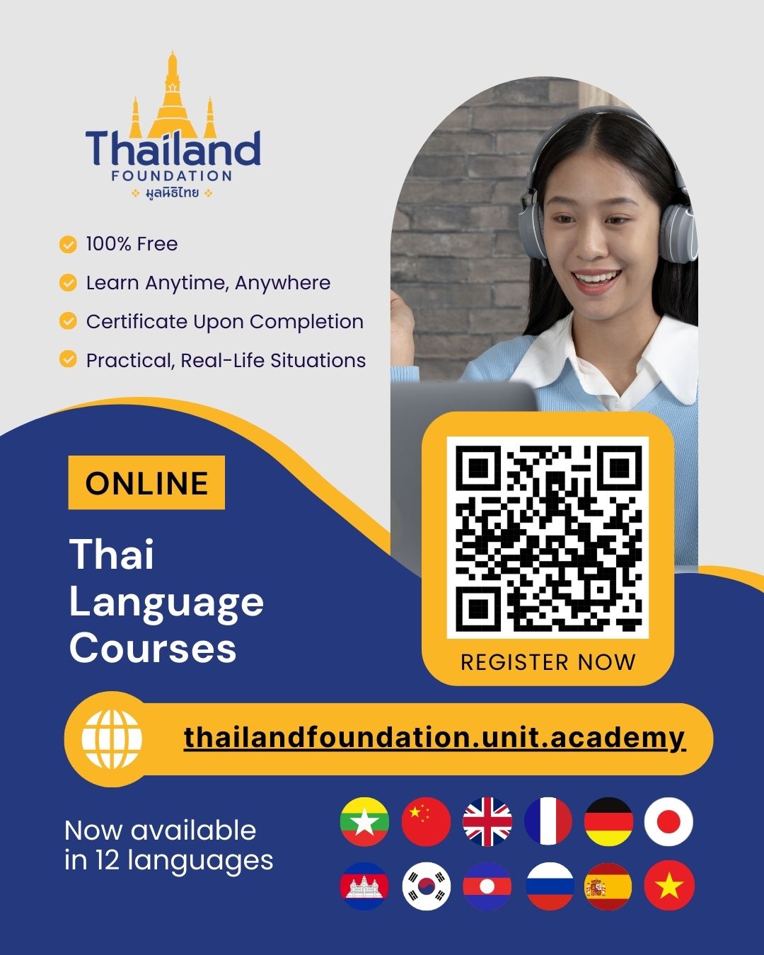 Learn Thai for Free with the Thailand Foundation! - สถานกงสุลใหญ่ ณ นคร ...