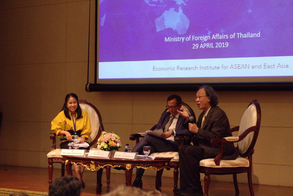 นายธานี ทองภักดี รองปลัดกระทรวงการต่างประเทศเป็นประธานงานเปิดตัวรายงาน ...