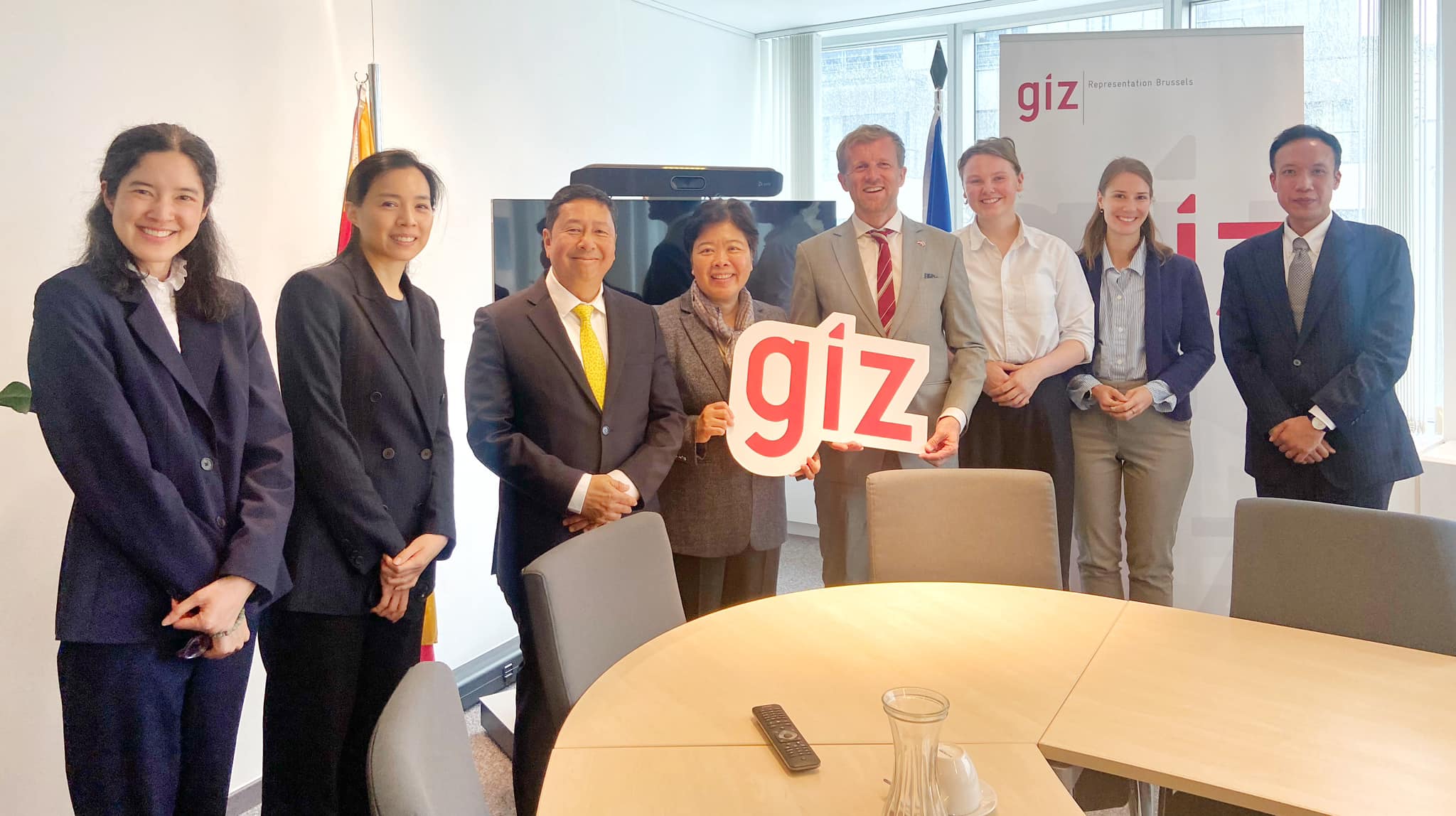 Ambassador met with the Director of GIZ Representation in Brussels ...