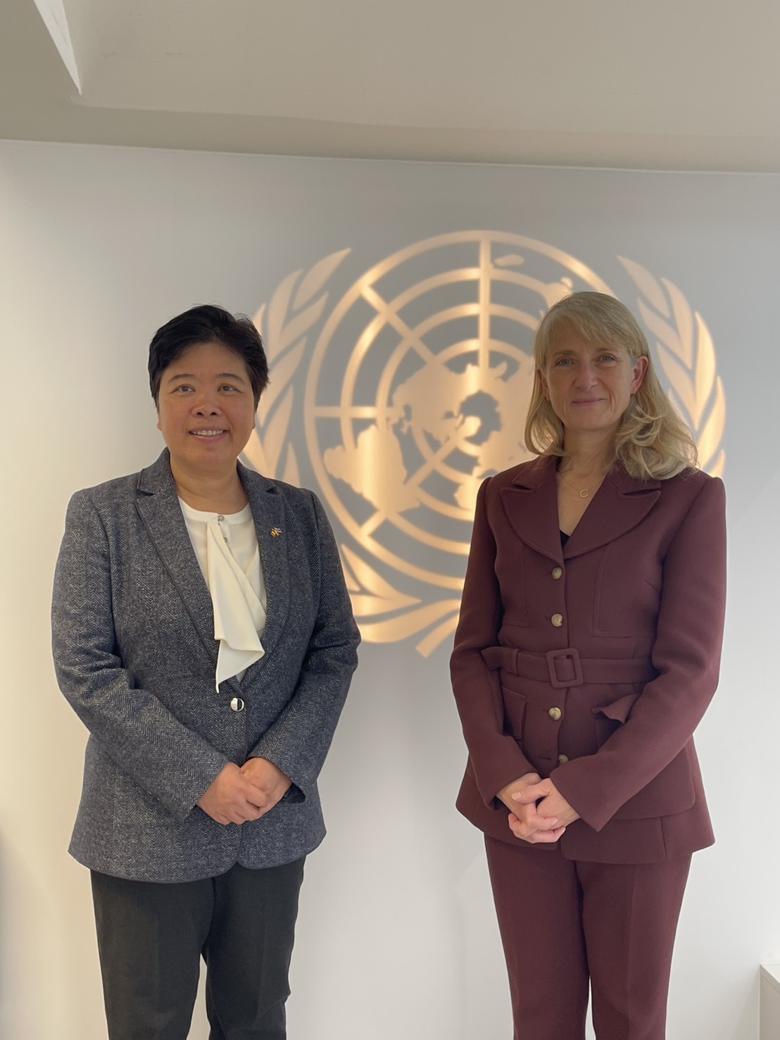 Ambassador Paid a Courtesy Call on the Director of the United Nations ...