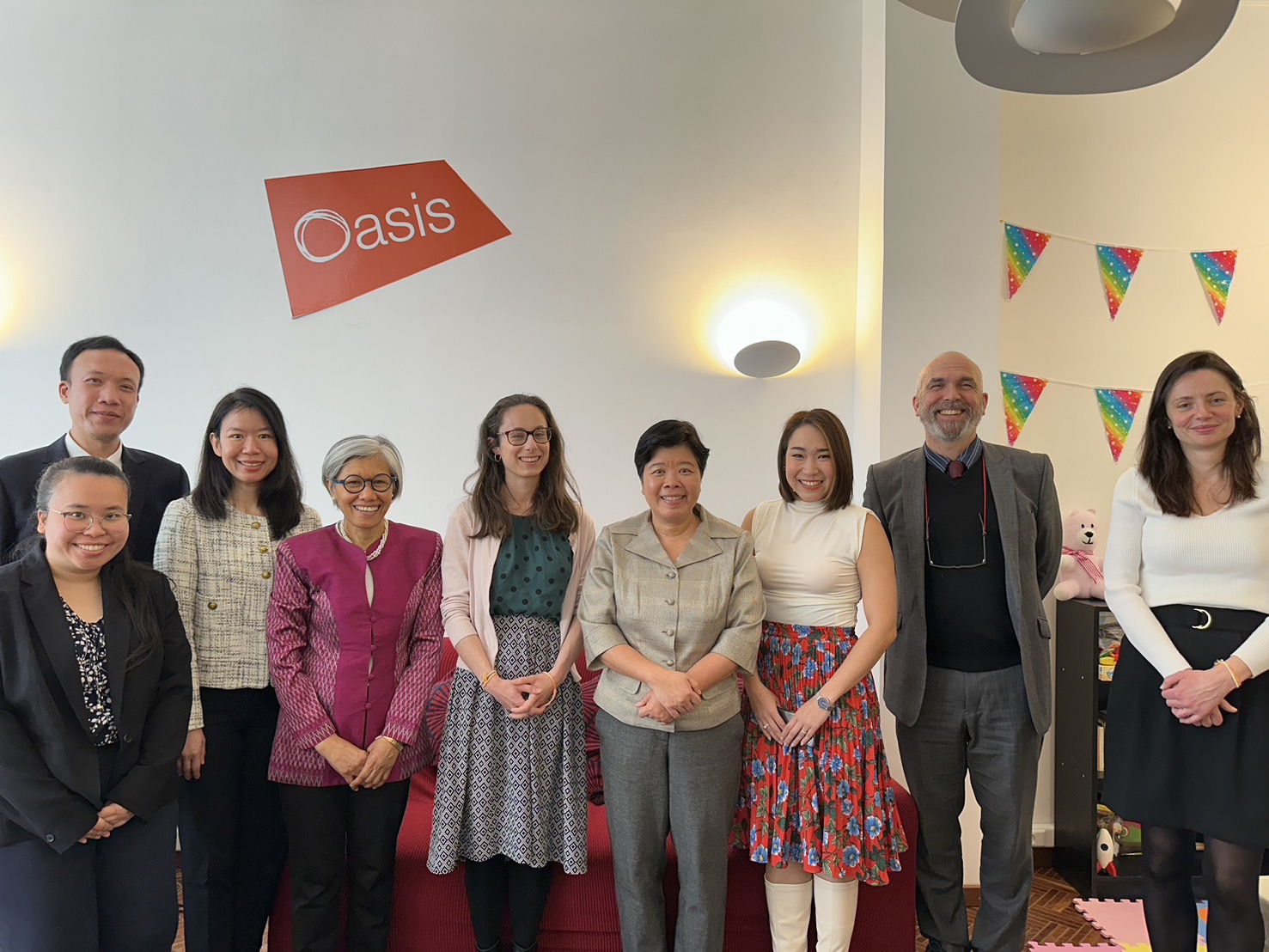 The Ambassador-Designate met with Oasis Belgium team and discussed ...