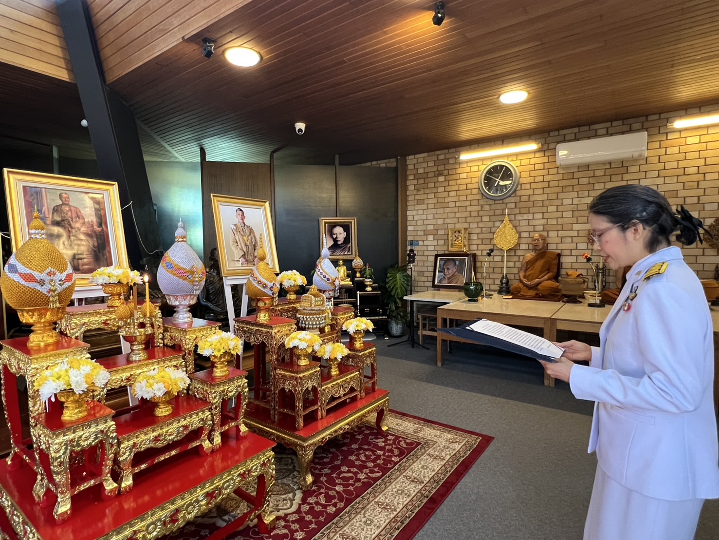 The Royal Thai Embassy in Canberra together with Dhammadharo Temple ...