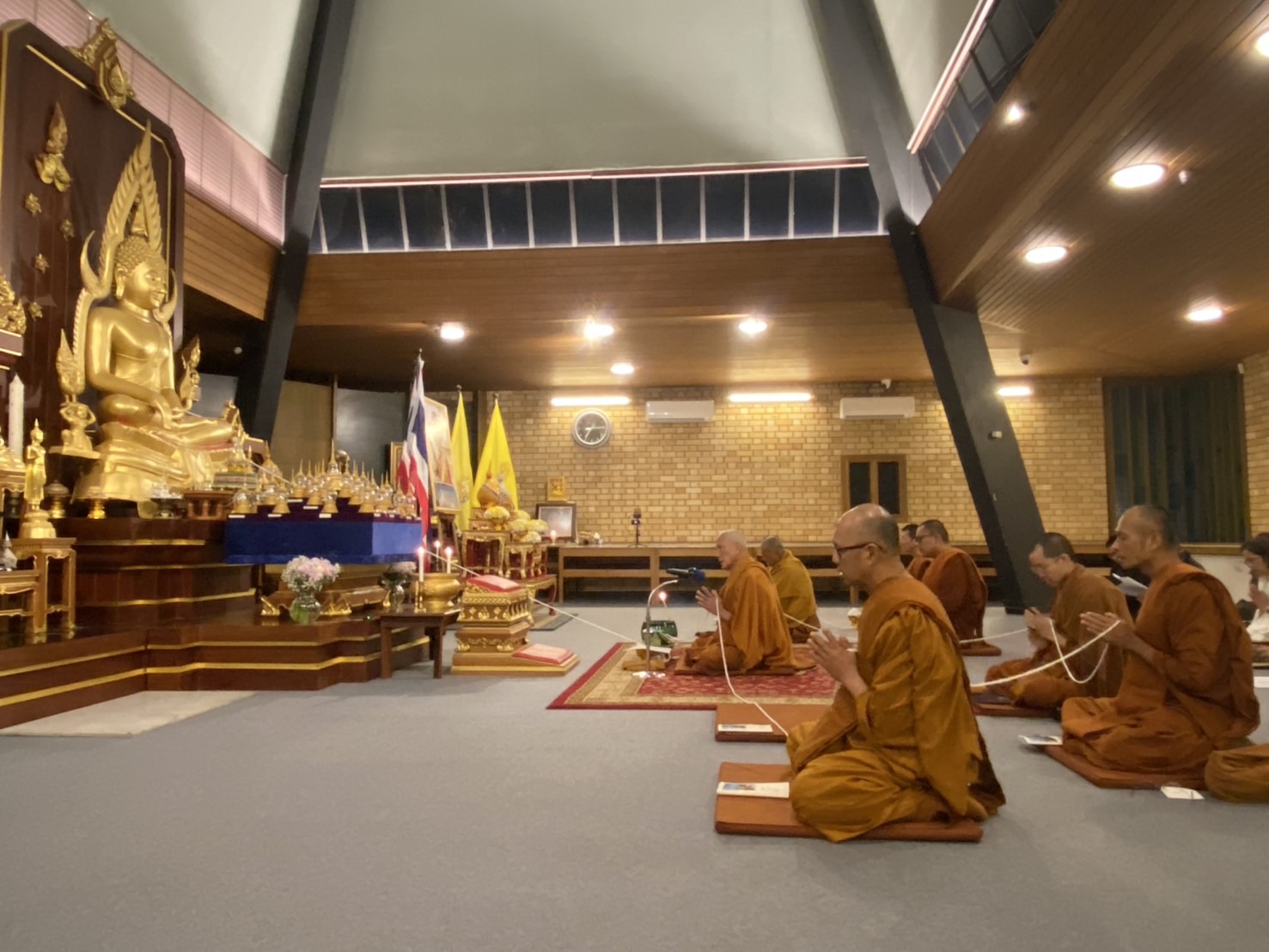 The Buddhist ceremony on the auspicious occasion of His Majesty the ...