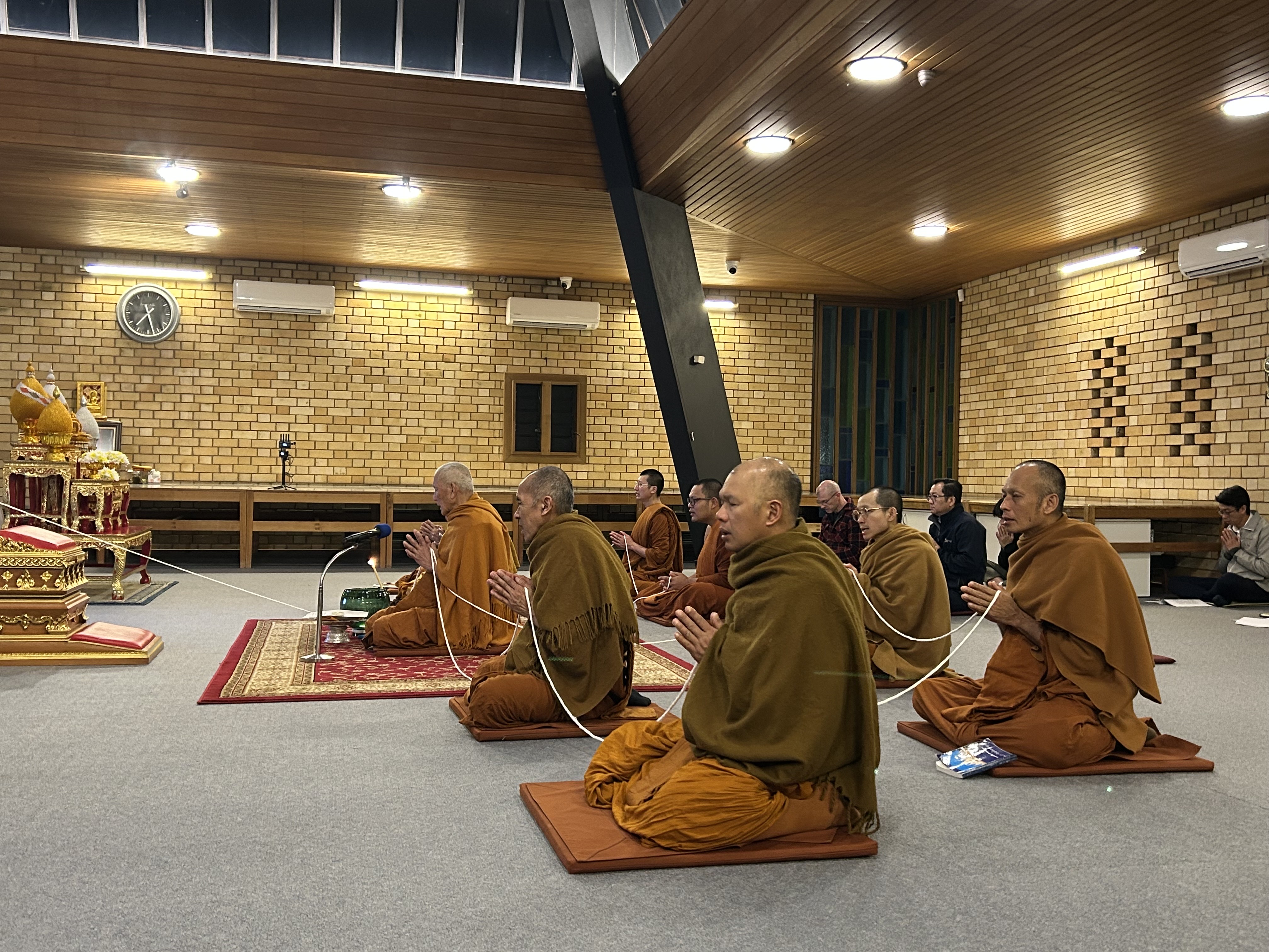 The 8th religious ceremony at Dhammadharo Temple to pay homage to His ...