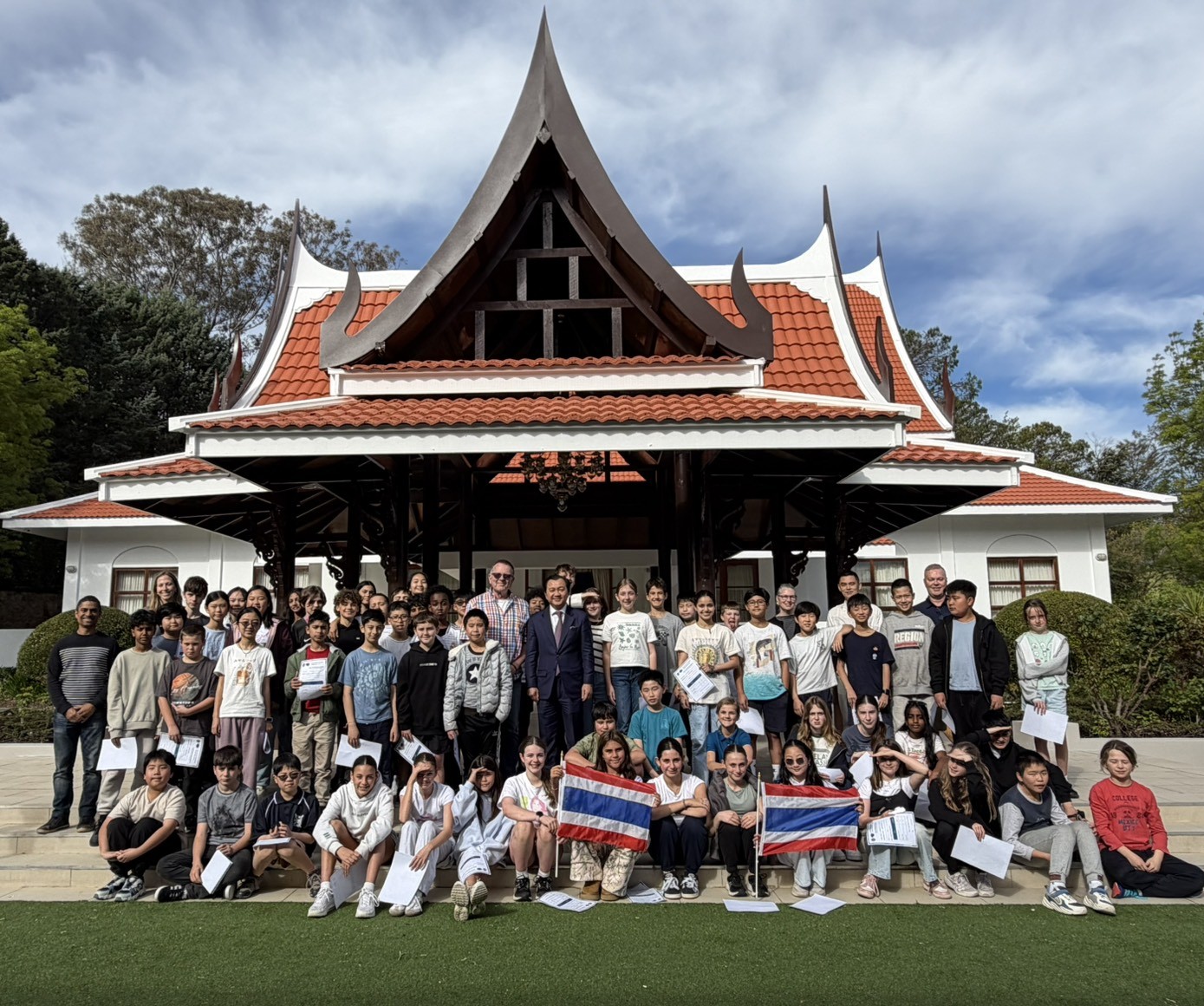 The Royal Thai Embassy in Canberra welcomed Mr. Mark Kent, Principal of ...