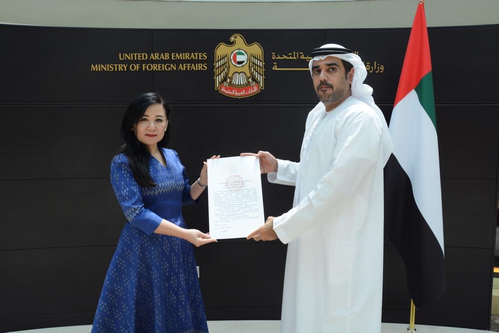 Consul-General of Thailand to Dubai Presents the Letter of Commission ...