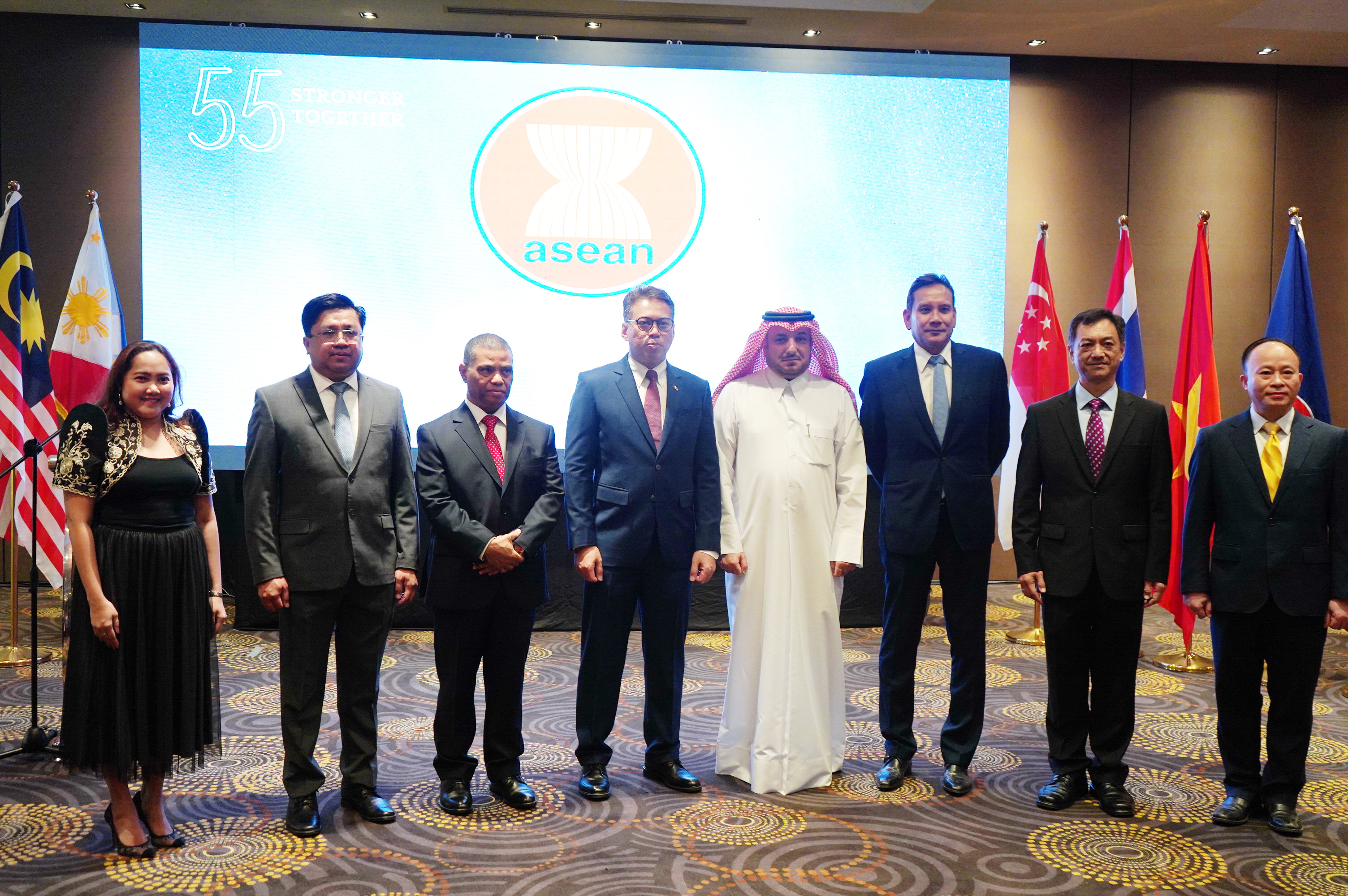 The ASEAN Day Celebration 2022 in Doha - Royal Thai Embassy, Doha