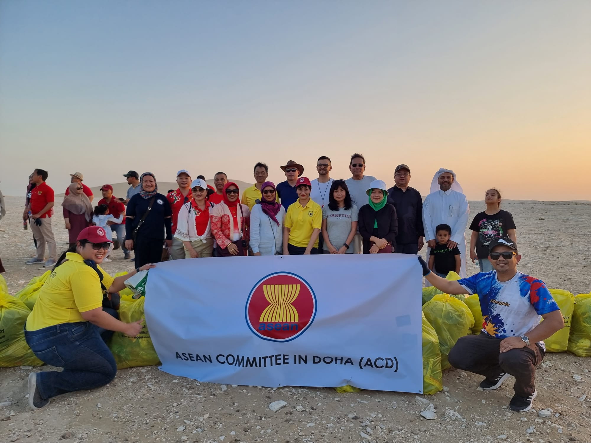 ASEAN Committee in Doha and DEAP Qatar Join Hands for Cleaning ...