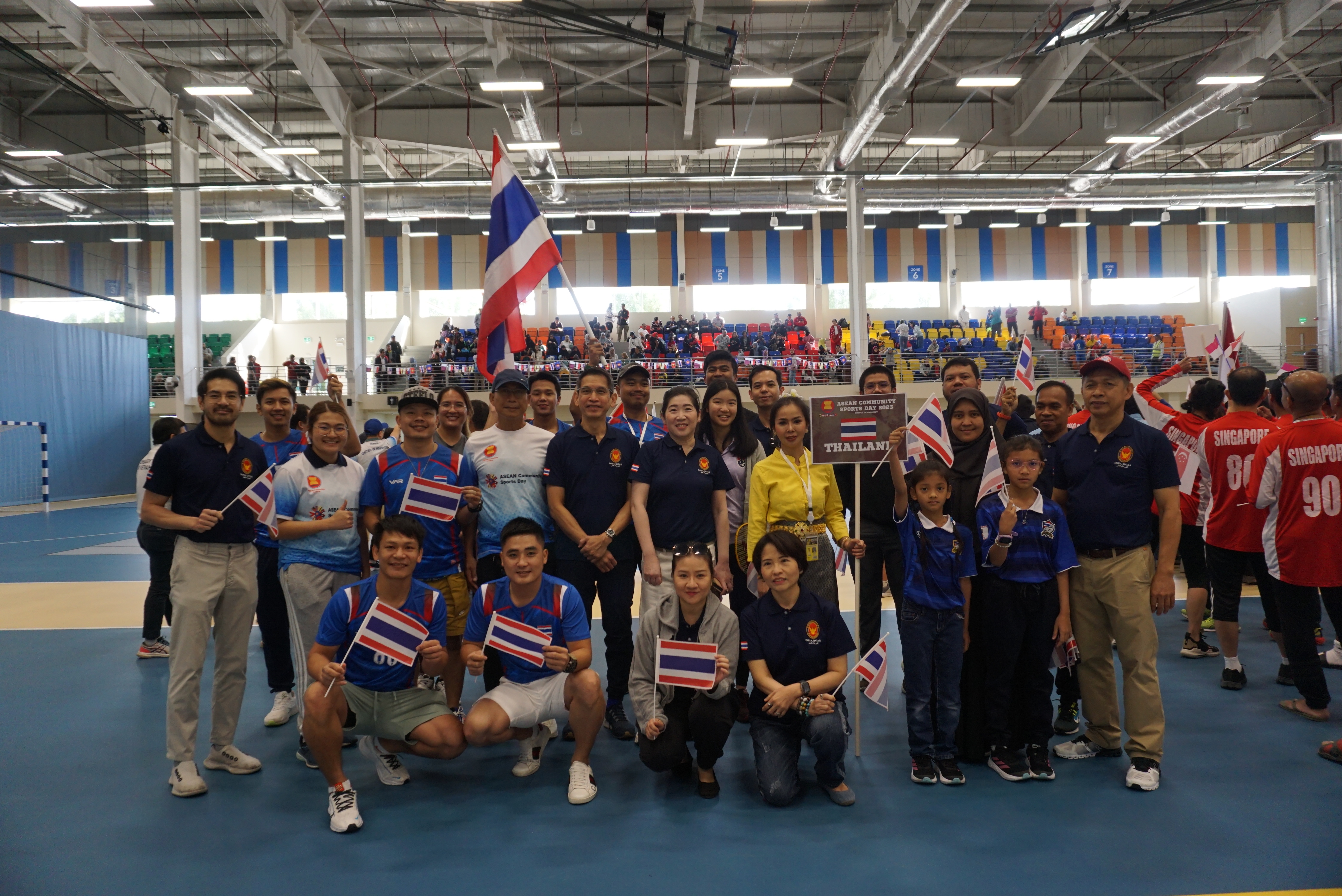 Thai Community in Qatar participated in the inaugural ASEAN Community ...