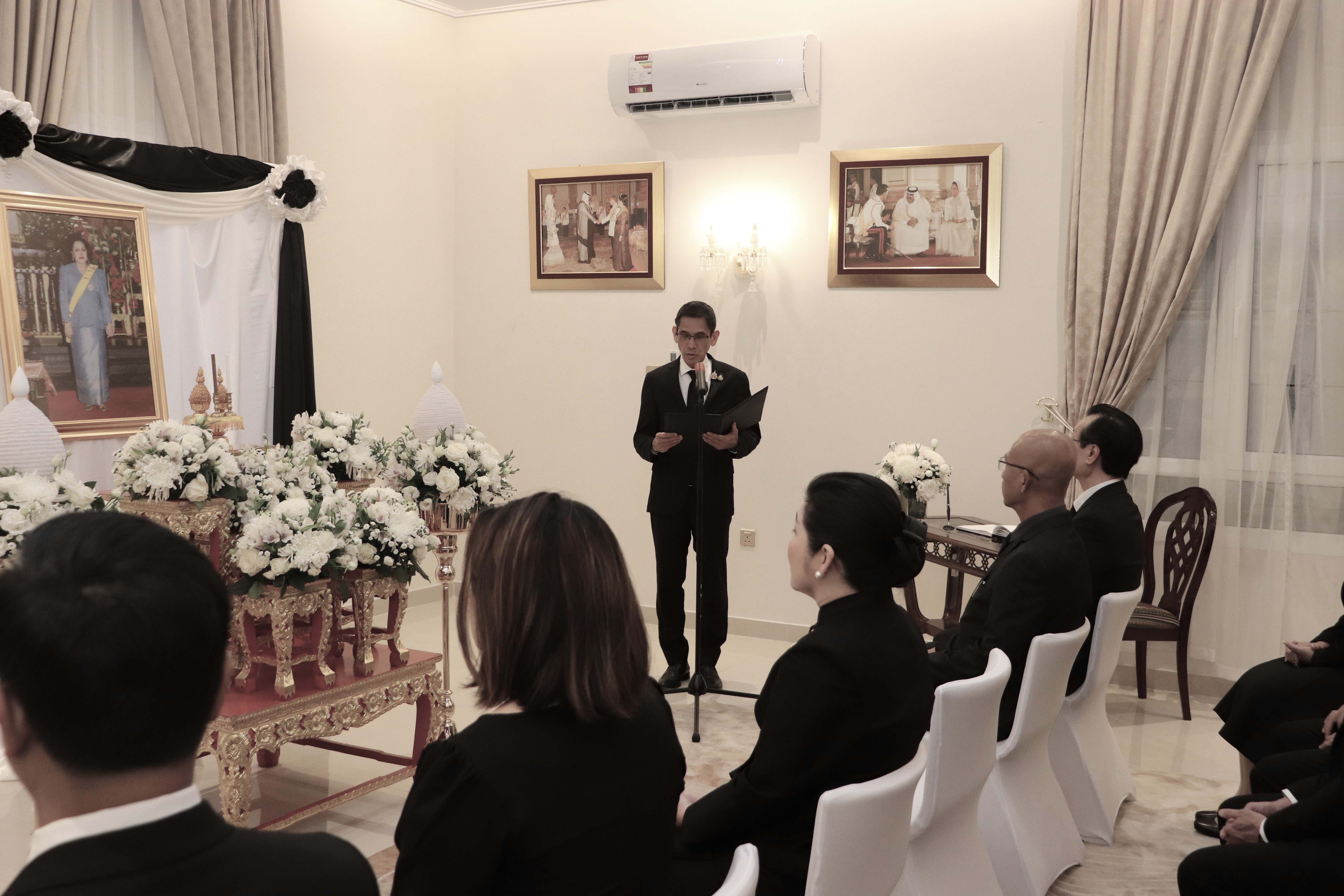 TThe Royal Thai Embassy in Doha Organised a Ceremony on the occasion of ...