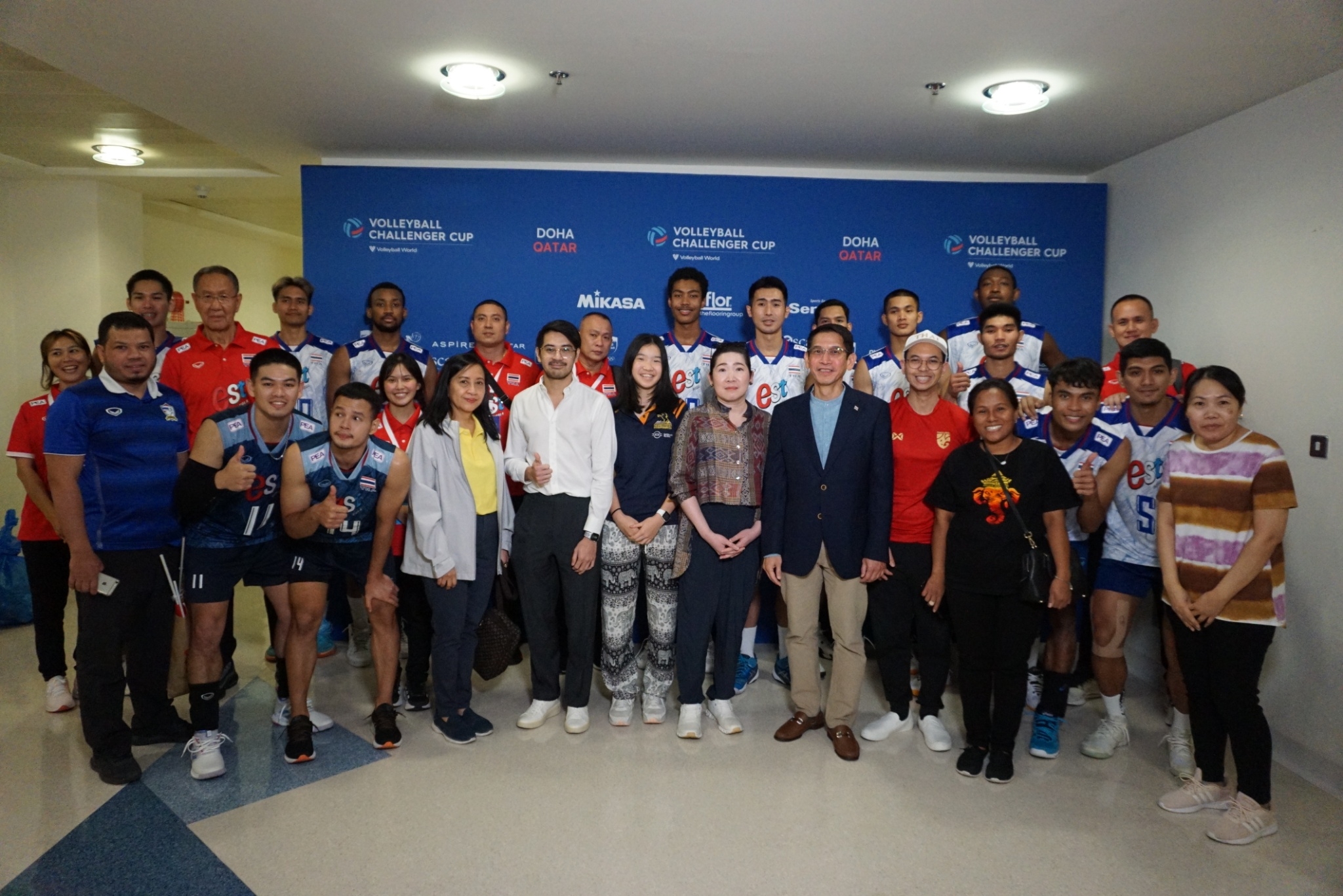 Ambassador of the Kingdom of Thailand to the State of Qatar cheered on ...