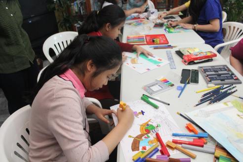 03/05/2014: Asean Drawing Competition - Royal Thai Embassy, Doha
