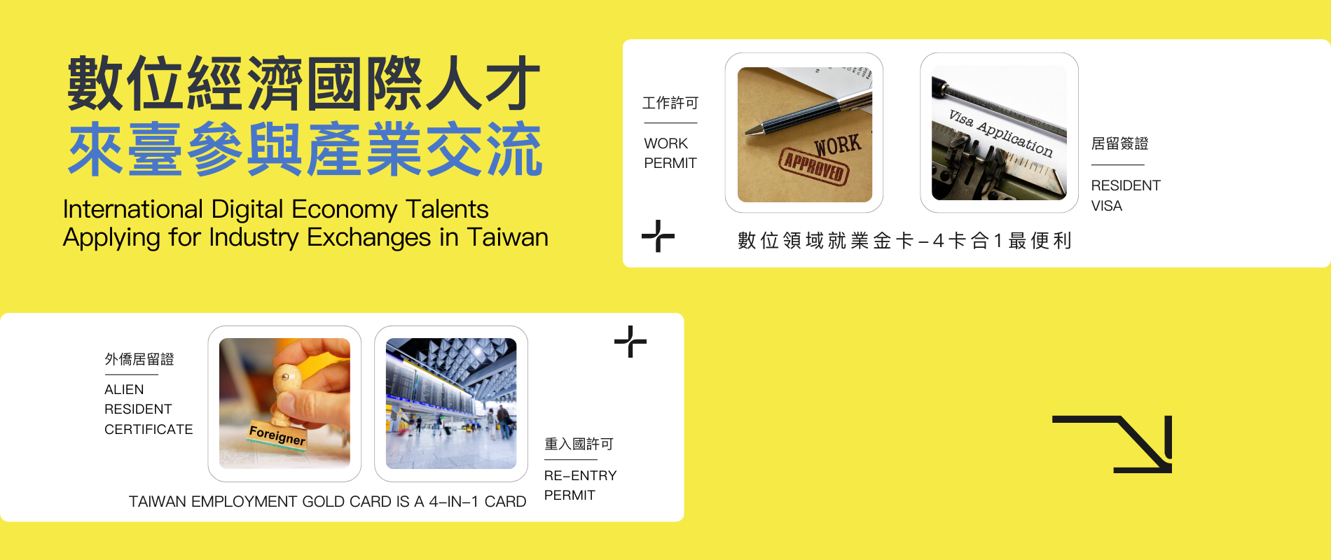 บัตร Employment Gold Card - ศูนย์ข้อมูลธุรกิจไทยในไต้หวัน ThaiBiz Taiwan