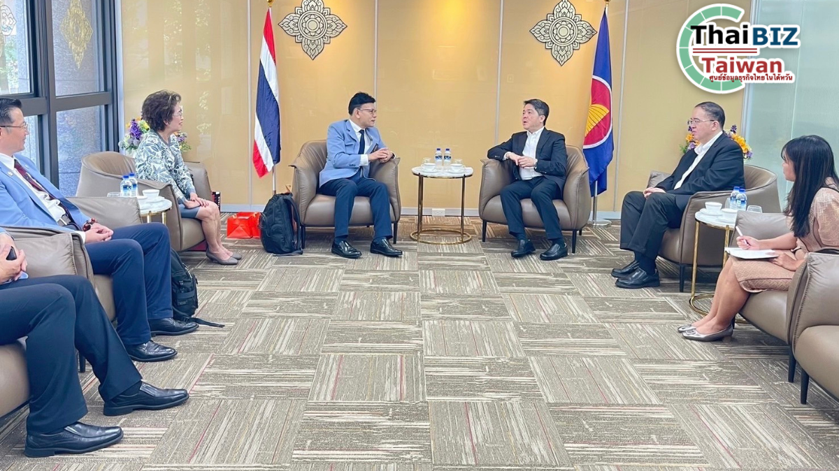 ผู้อำนวยการใหญ่ฯ พบหารือกับประธานสมาคมธุรกิจไทย-ไต้หวัน - ศูนย์ข้อมูลธุรกิจไทยในไต้หวัน ThaiBiz ...