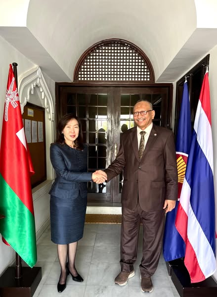 เอกอัครราชทูตให้การต้อนรับ H.E Mr. Essam Awad Ahmed Metwally เอกอัครราชทูตสาธารณรัฐซูดานประจำ ...