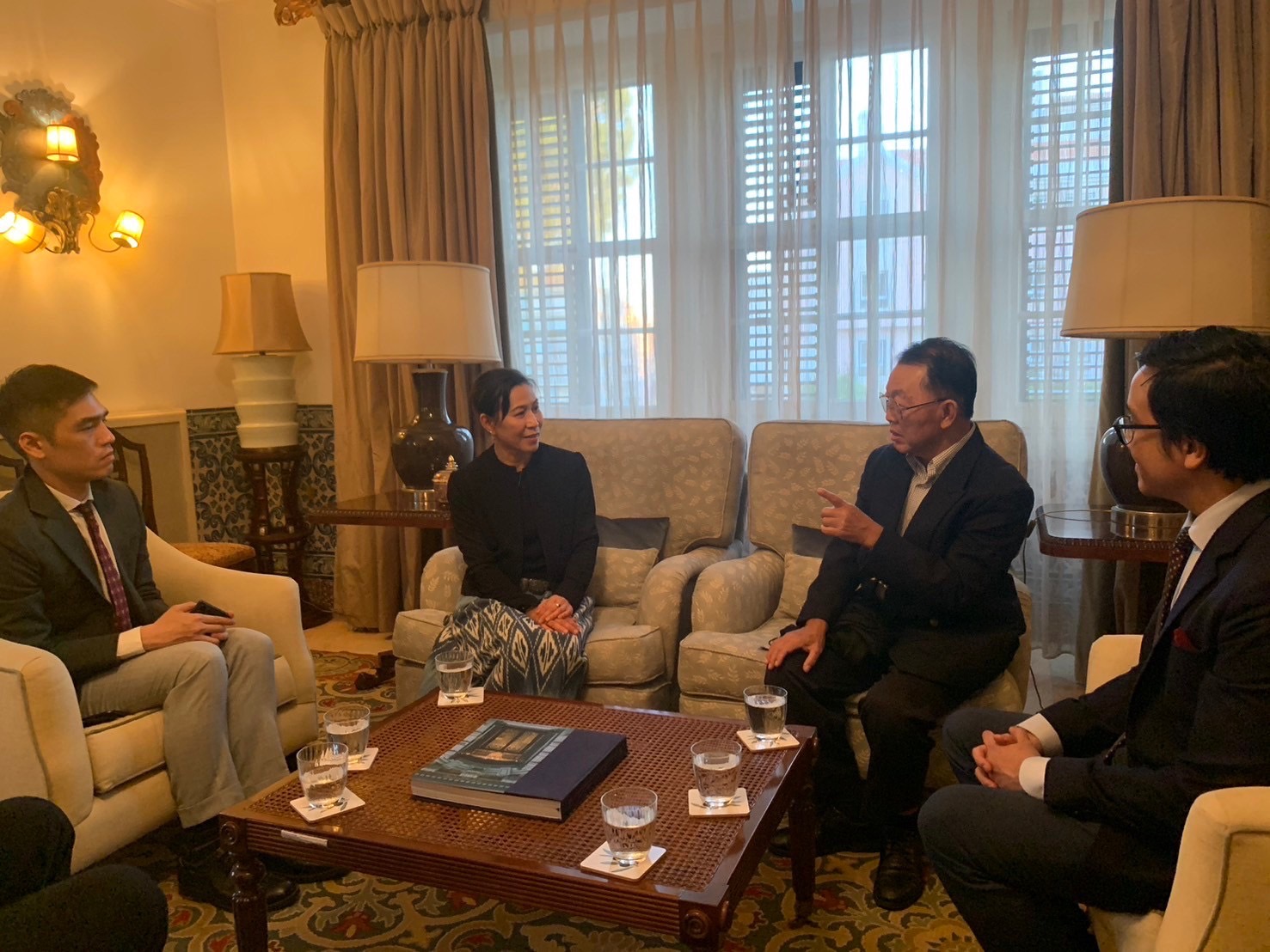 Ambassador-Designate Mrs. Kanokwan Pengsuwan welcomed Dr. Vishnu ...