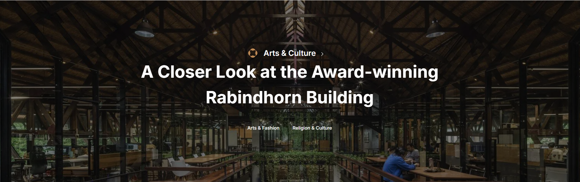 A Closer Look at the Award-winning Rabindhorn Building - สำนักงานการค้า ...