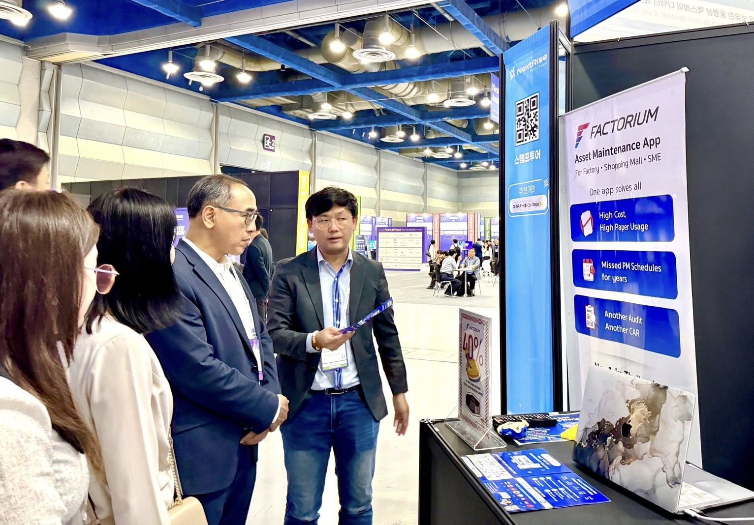 Thai Ambassador to the ROK Visits Thai Startups at NEXTRISE 2025 ...