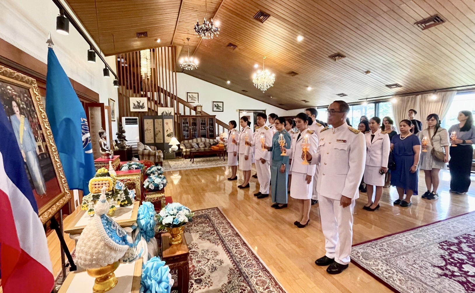 The Royal Thai Embassy, Seoul, Commemorates Her Majesty Queen Sirikit ...