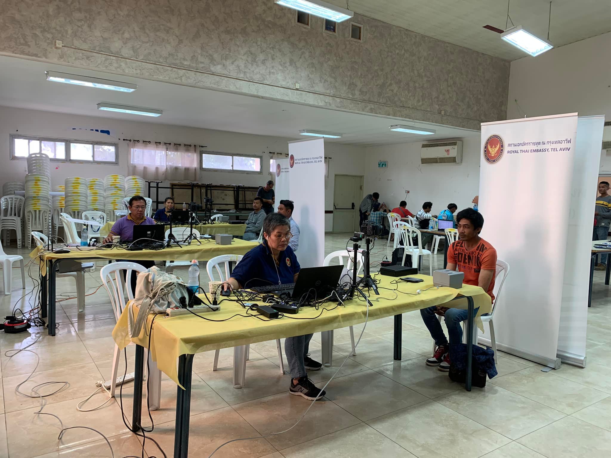 สถานเอกอัครราชทูตฯ ดำเนินโครงการกงสุลสัญจร ครั้งที่ 4/2565 ณ คิบบุตส์ ...