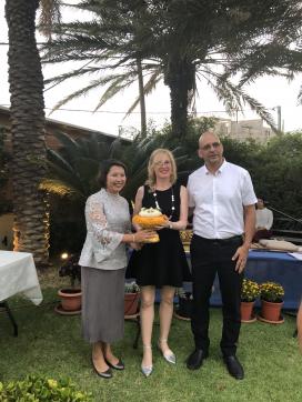 H.E. Ambassador of Thailand hosted a reception to thank all agencies ...