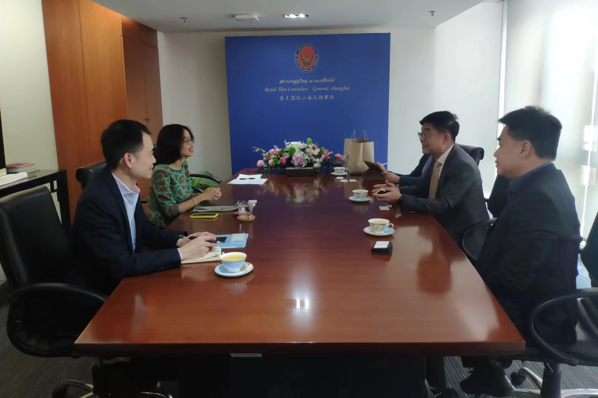 ผู้บริหาร Siam Cement Group (SCG) พบหารือกงสุลใหญ่ ณ นครเซี่ยงไฮ้ ...