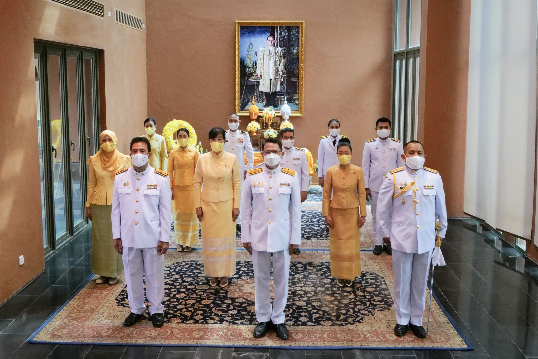 Ceremony in remembrance of H.M. King Rama IX and donation as a tribute ...