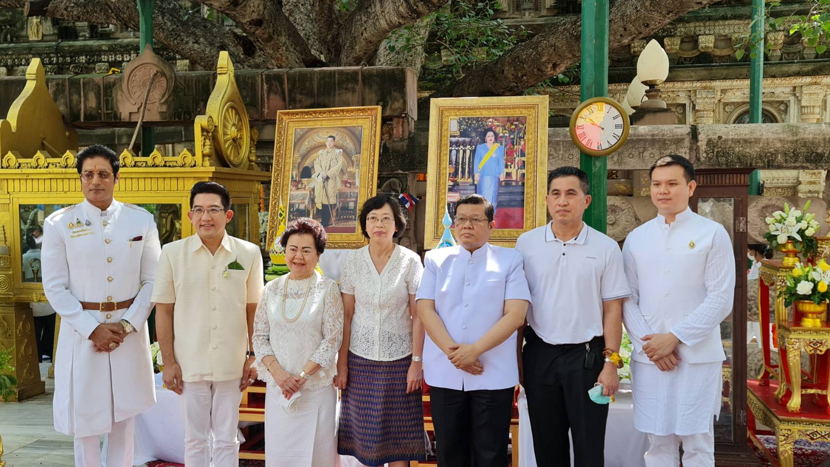The Royal Thai Consulate-General in Kolkata attended the prayer service on the auspicious ...