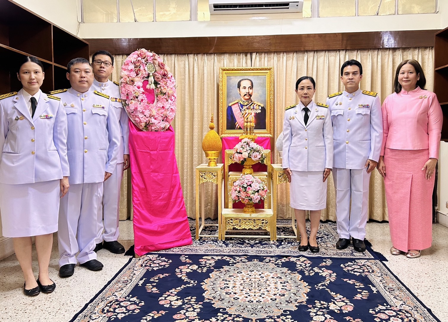 The Royal Thai Consulate-General in Kolkata organized a wreath-laying ceremony on the Occasion ...