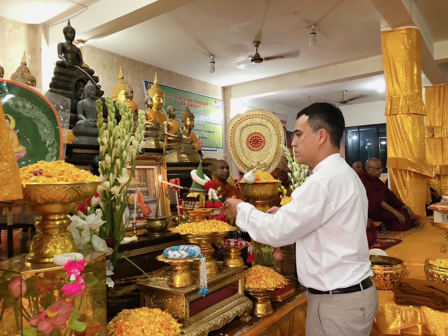 The Royal Thai Consulate-General in Kolkata organized a ceremony to ...