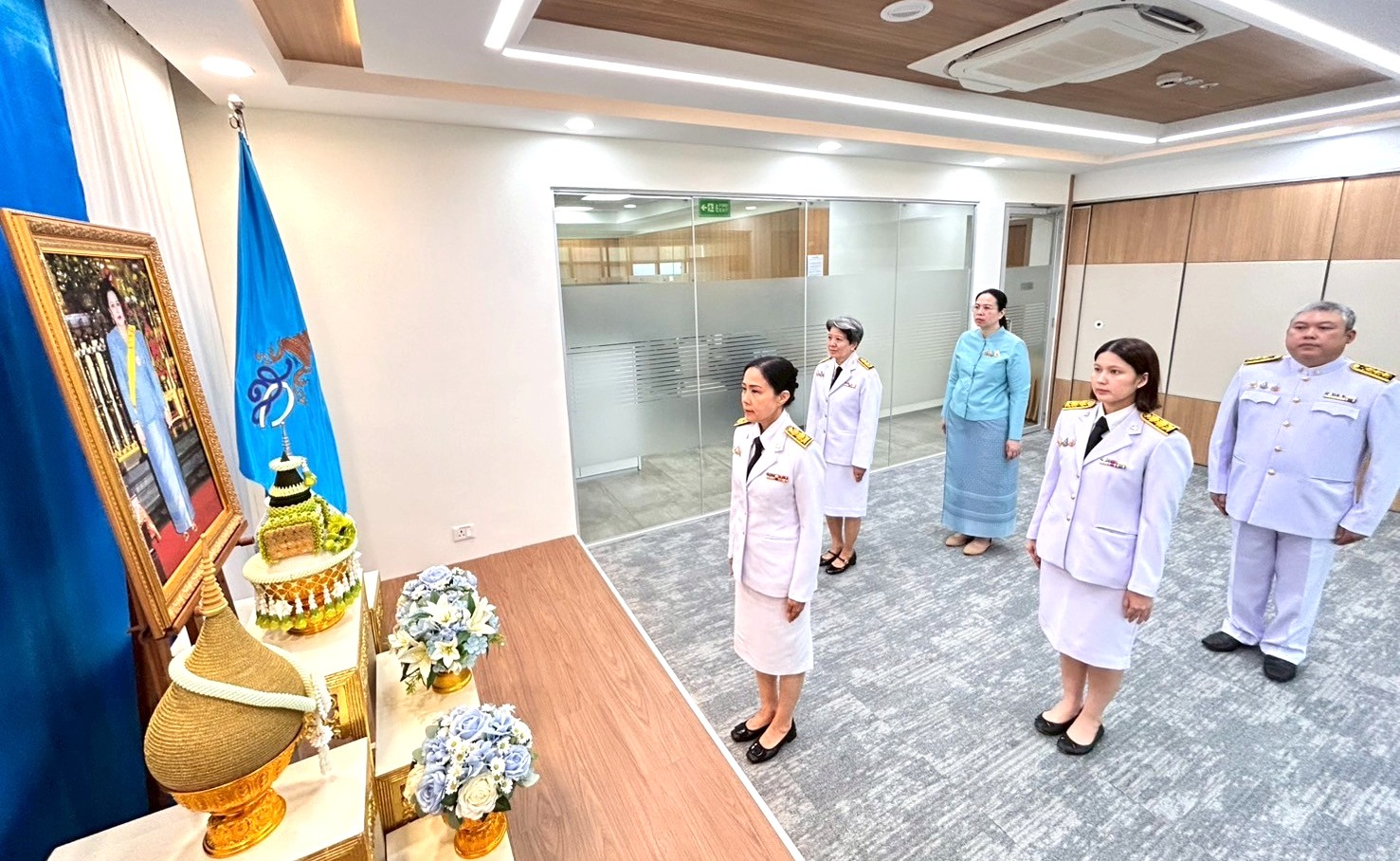 Royal Thai Consulate-General, Kolkata organized a ceremony to commemorate the auspicious ...