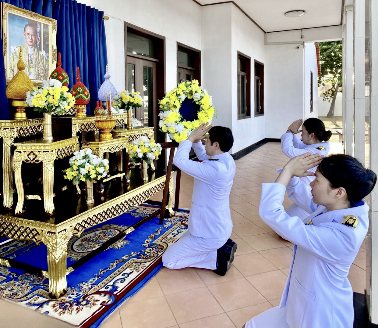 The Royal Thai Embassy in Dili, Timor-Leste organized the wreath-laying ...