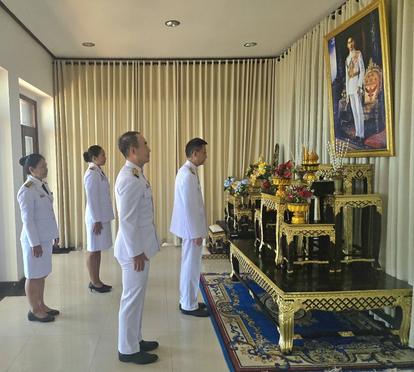 Ceremony to commemorate the 100th Birthday Anniversary of His Majesty ...