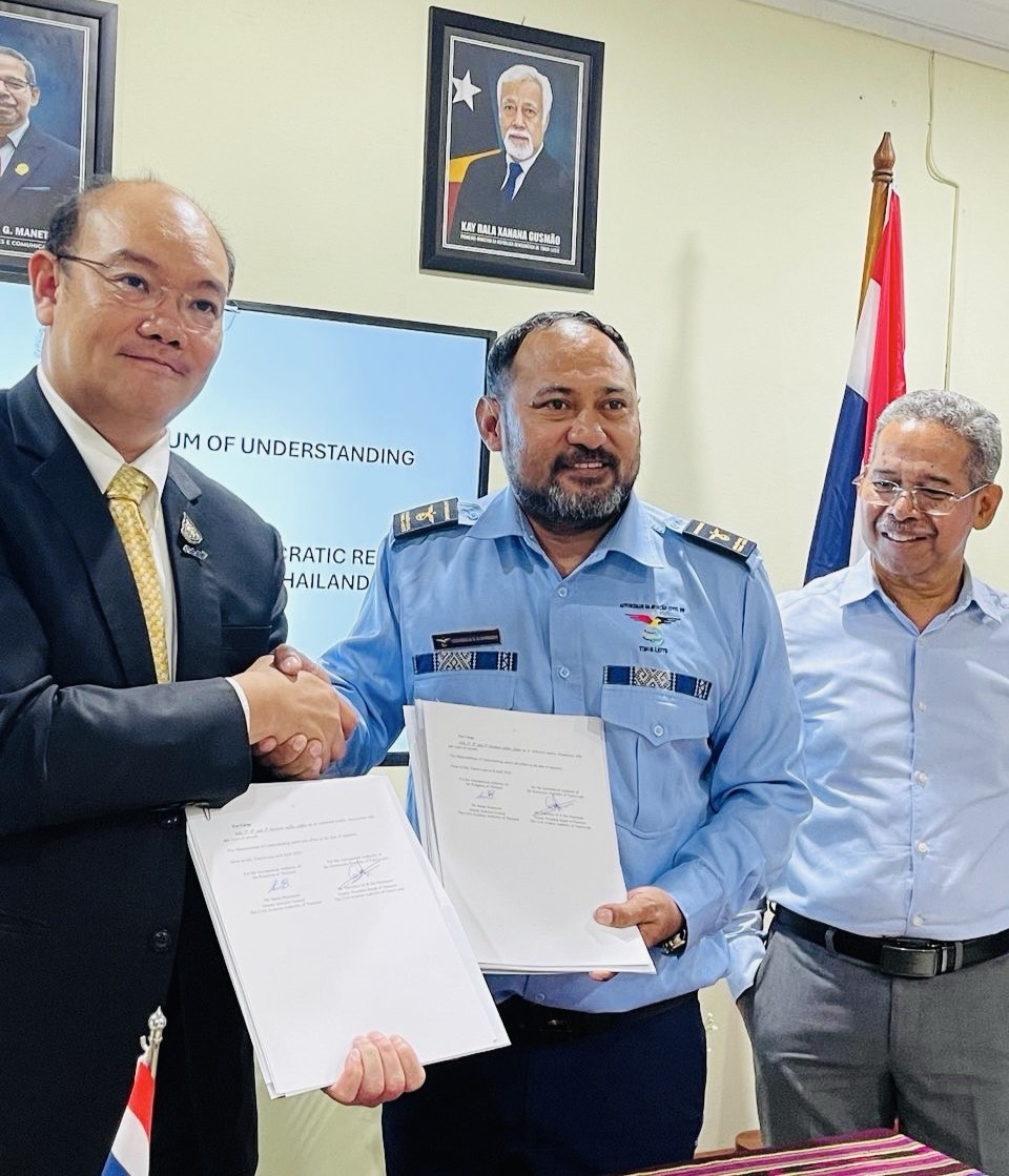 Thailand and Timor-Leste conclude Air Services Agreement - สถาน ...
