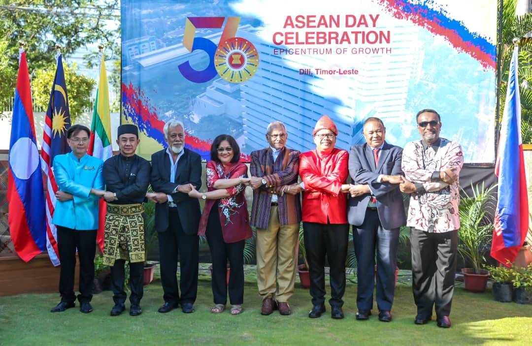 The celebration on 56th anniversary of the establishment of ASEAN in ...
