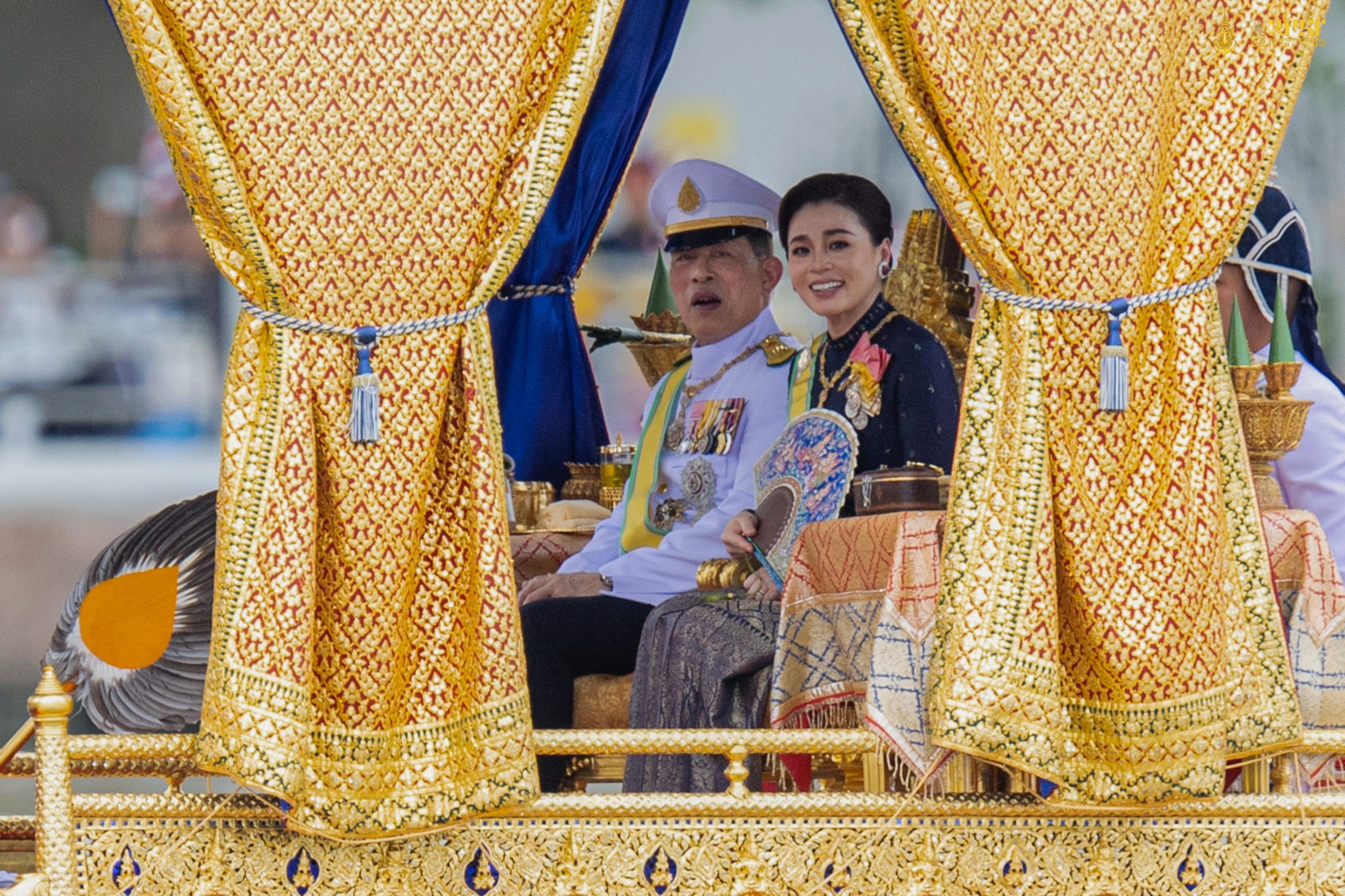 Royal Barge Procession for the Royal Kathin Robe Offering Ceremony ...